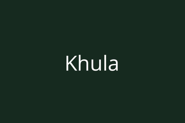 Khula | Fonts Shmonts