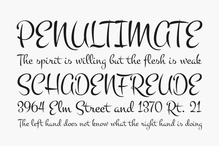 Montez | Fonts Shmonts
