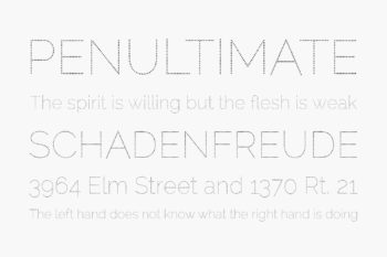 Raleway Dots | Fonts Shmonts