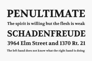 Volkhov Free Font Family | Fonts Shmonts