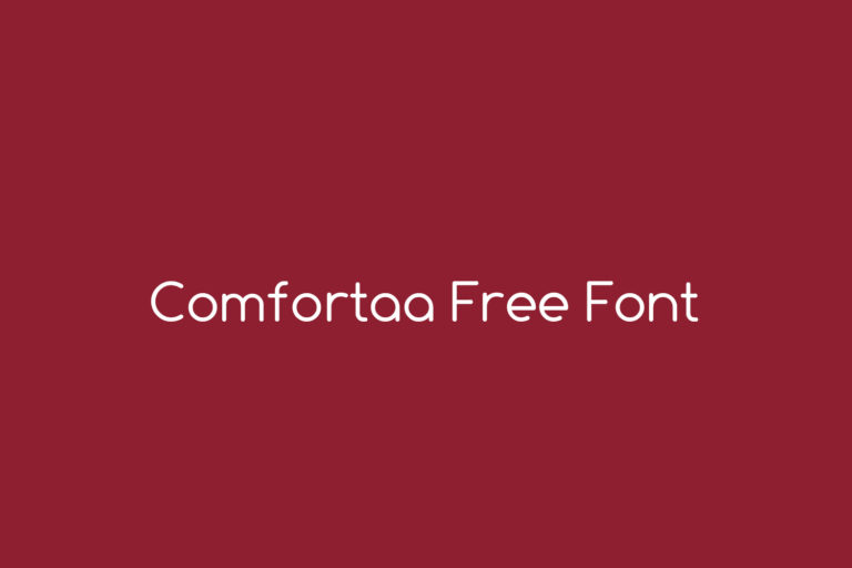 Comfortaa | Fonts Shmonts