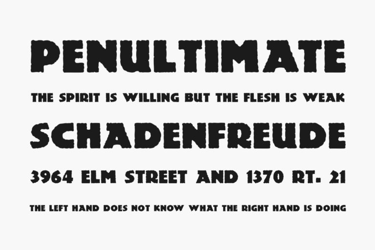 Lemiesz | Fonts Shmonts