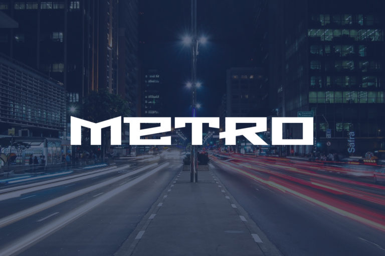 Metro | Fonts Shmonts