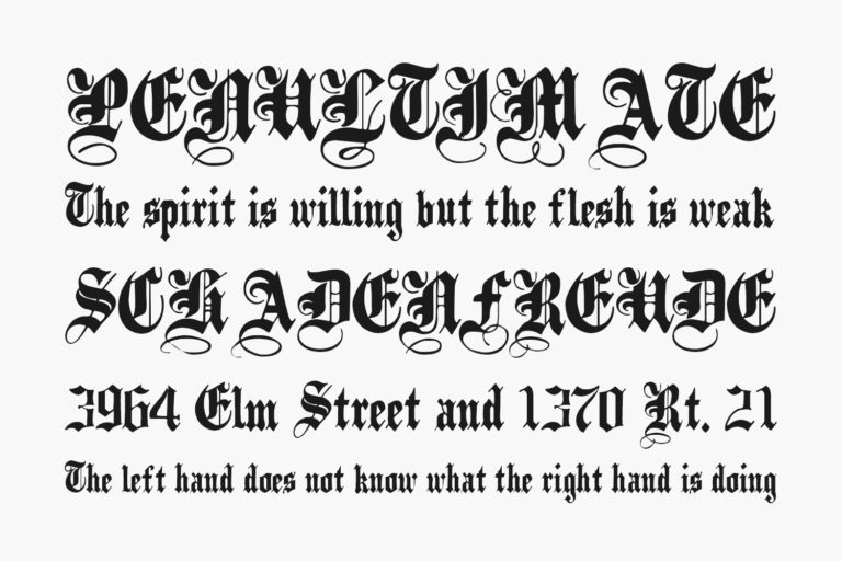 PlainBlack | Fonts Shmonts