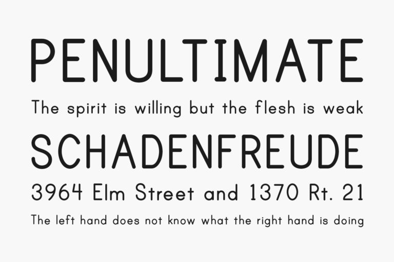 Print Clearly | Fonts Shmonts