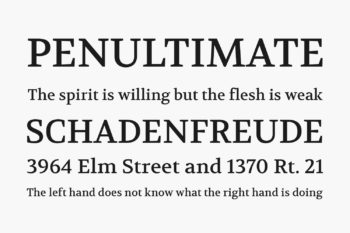 Volkhov | Fonts Shmonts