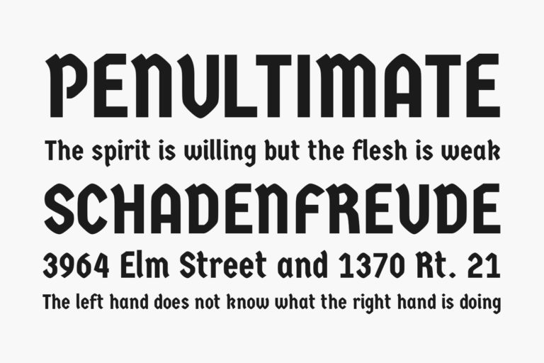 Germania One | Fonts Shmonts