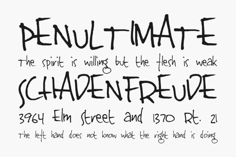 Jinky | Fonts Shmonts