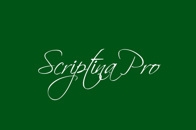 Scriptina Pro | Fonts Shmonts