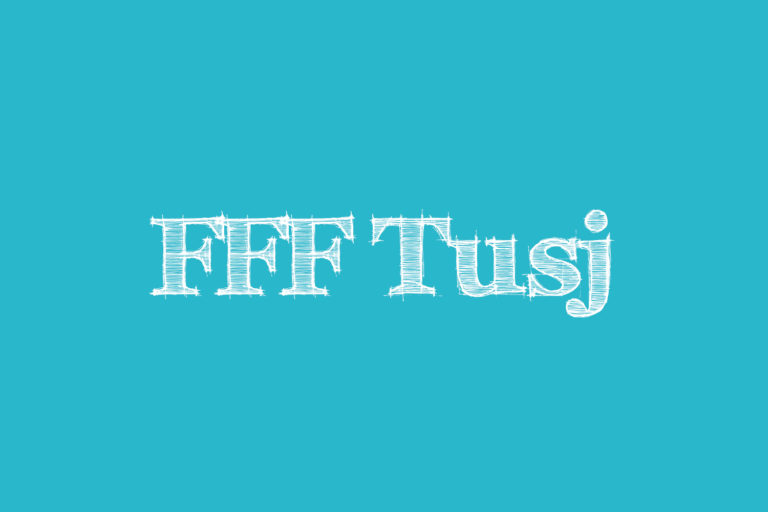 FFF Tusj | Fonts Shmonts