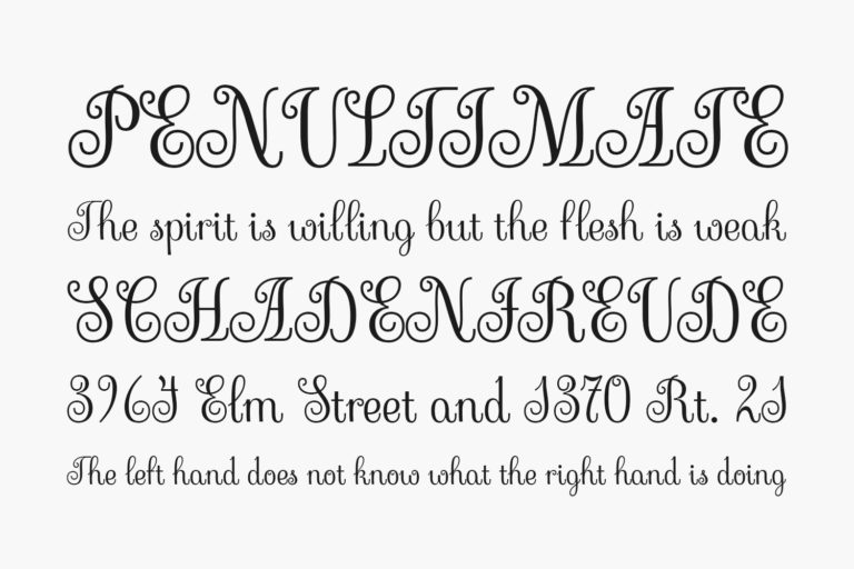 Sevillana | Fonts Shmonts