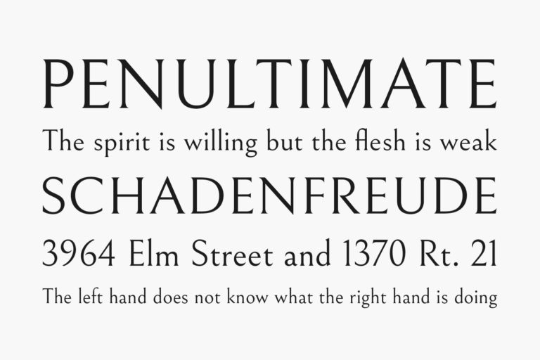 Bellefair | Fonts Shmonts