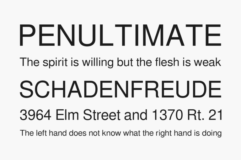 GNU Free Font | Fonts Shmonts