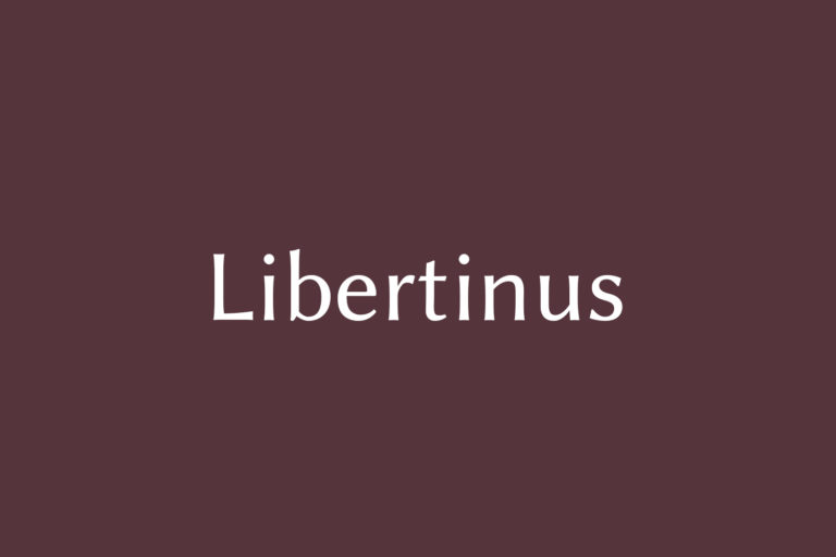 Libertinus | Fonts Shmonts
