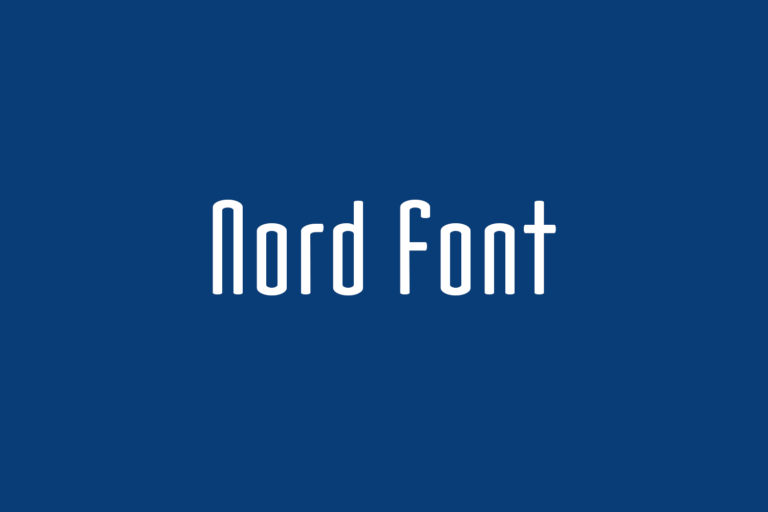 Nord | Fonts Shmonts
