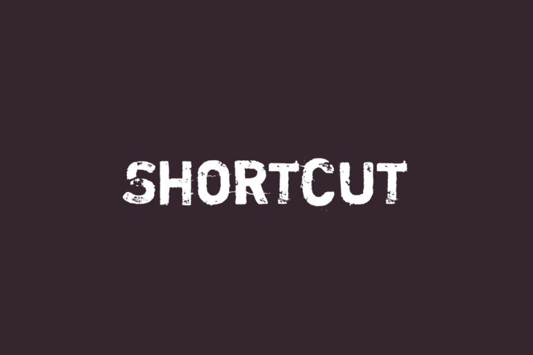 Shortcut | Fonts Shmonts