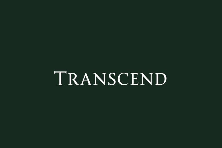 Transcend | Fonts Shmonts