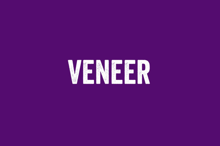 Veneer | Fonts Shmonts
