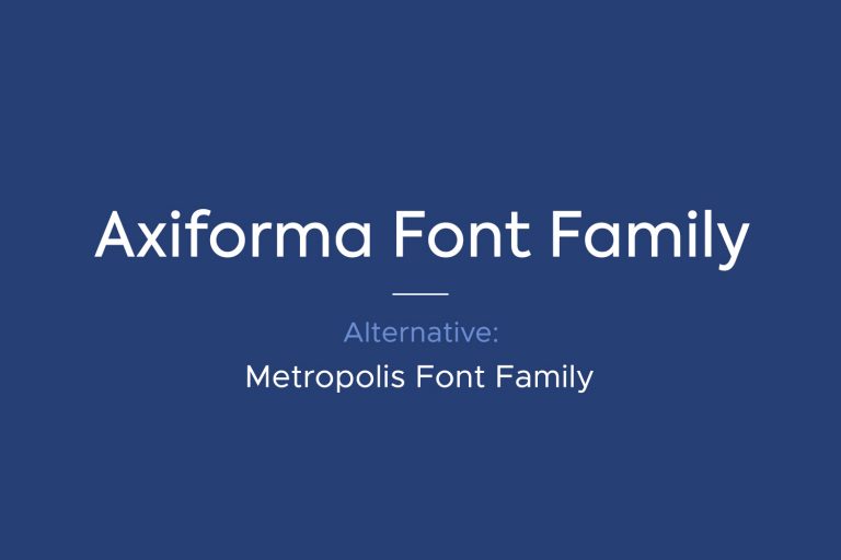 Axiforma Free Alternative | Fonts Shmonts