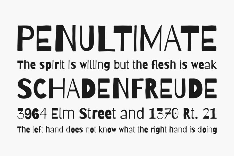 Barriecito | Fonts Shmonts