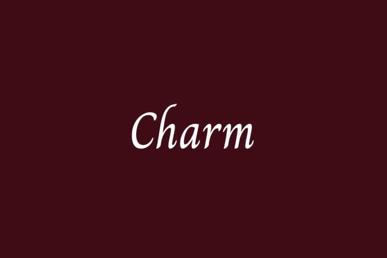 Charm | Fonts Shmonts