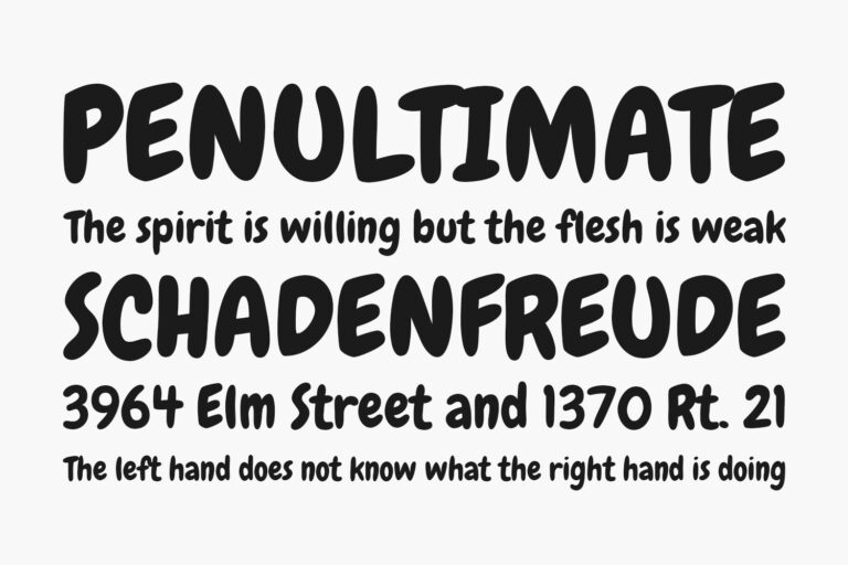 Chewy | Fonts Shmonts