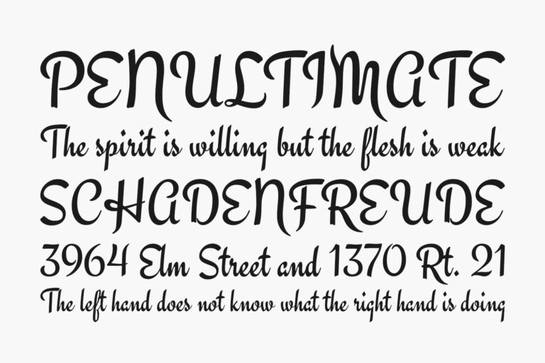 Engagement | Fonts Shmonts