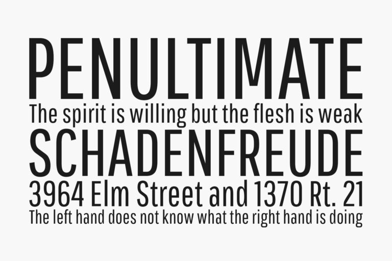 Pathway Gothic One | Fonts Shmonts