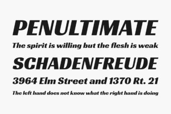 Racing Sans One | Fonts Shmonts