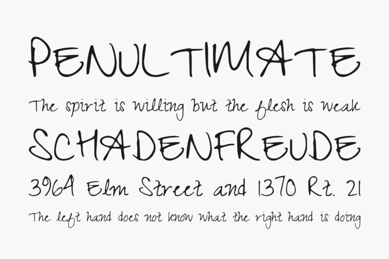 Zeyada | Fonts Shmonts