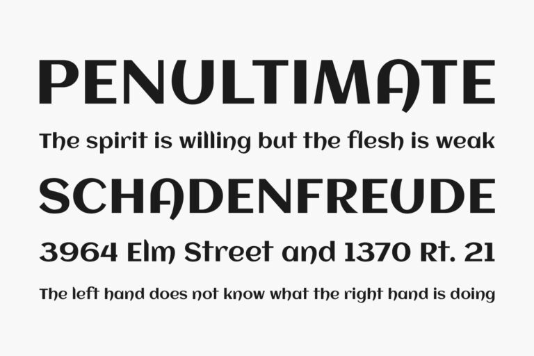 Aclonica | Fonts Shmonts