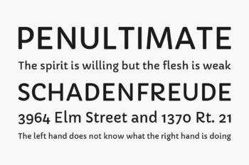 Capriola | Fonts Shmonts