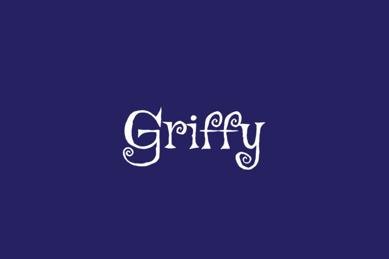 Griffy | Fonts Shmonts
