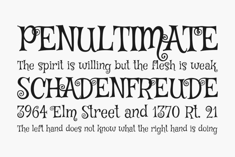 Mystery Quest | Fonts Shmonts