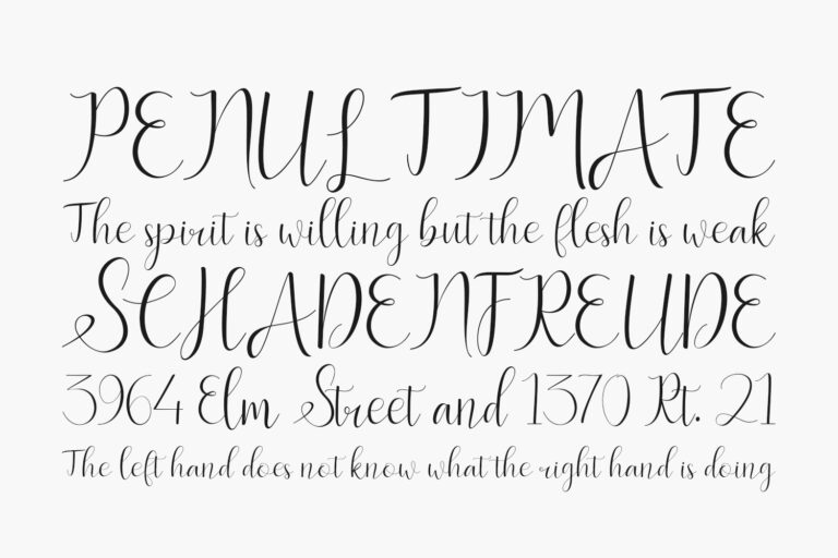 Bentley Script | Fonts Shmonts