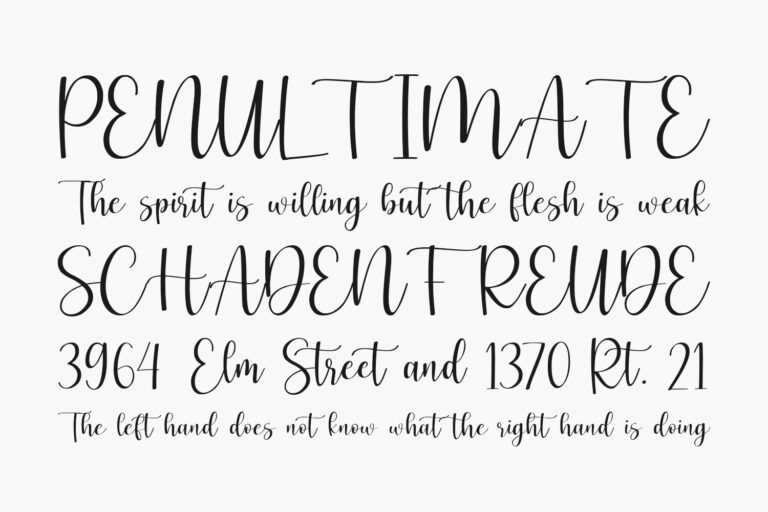 Cosette | Fonts Shmonts