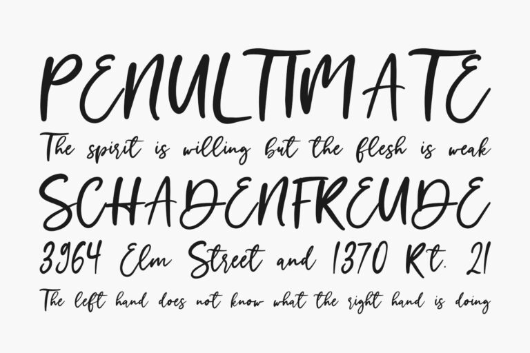 Feeling Lonely | Fonts Shmonts