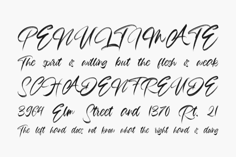 Flawless | Fonts Shmonts