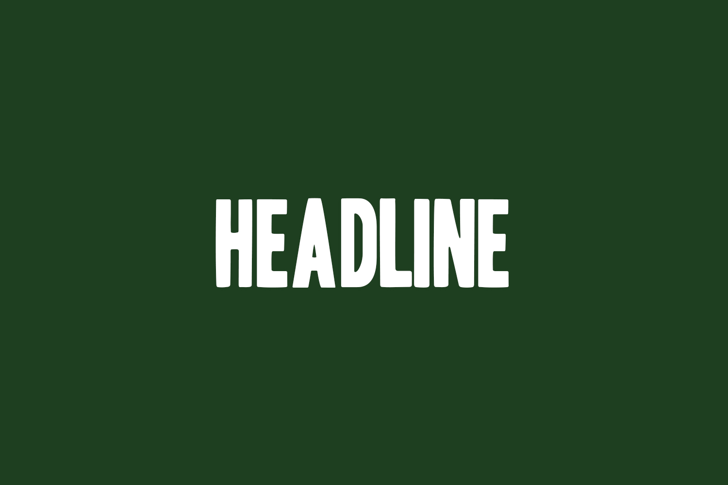 Headline Fonts Shmonts