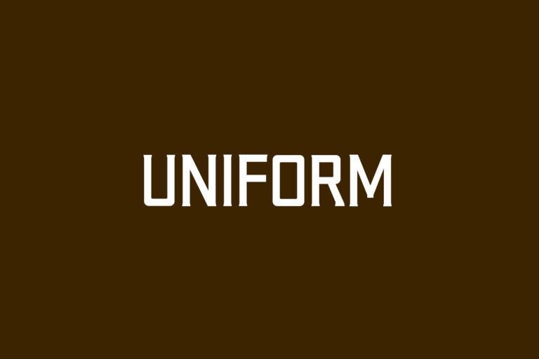 Uniform | Fonts Shmonts