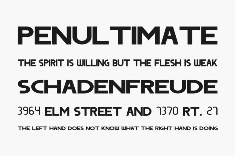 Dodge | Fonts Shmonts