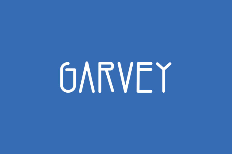 Garvey | Fonts Shmonts