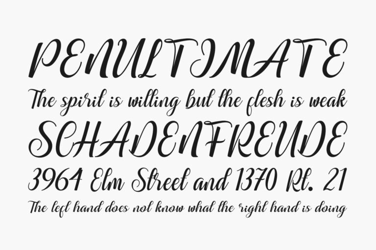 Hino Nagata | Fonts Shmonts