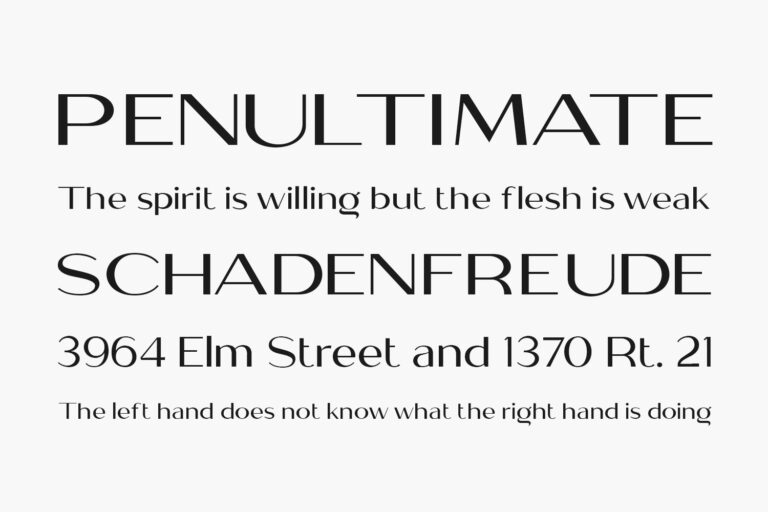 Meganté | Fonts Shmonts