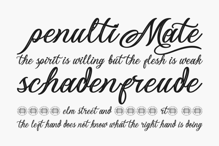 Memento Mori | Fonts Shmonts