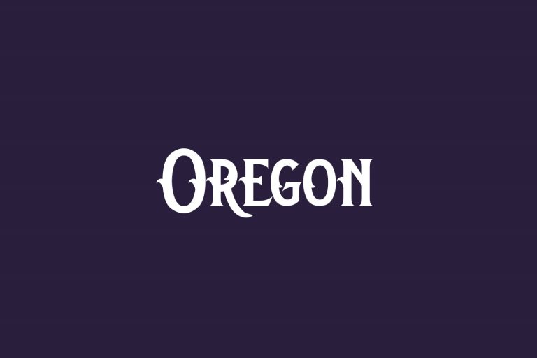 Oregon | Fonts Shmonts