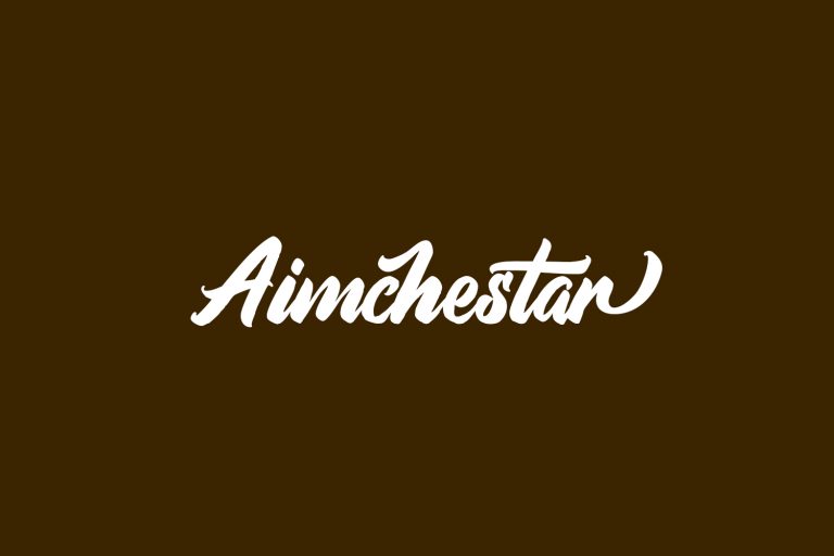 aimchestar-free-font-01 | Fonts Shmonts