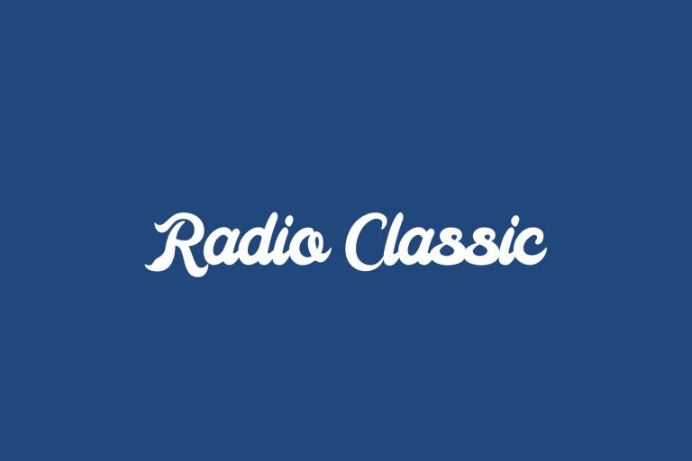 Radio Classic | Fonts Shmonts