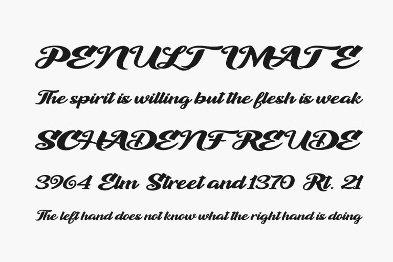 Athena | Fonts Shmonts