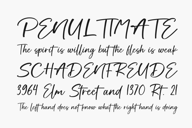 Soul Signature | Fonts Shmonts